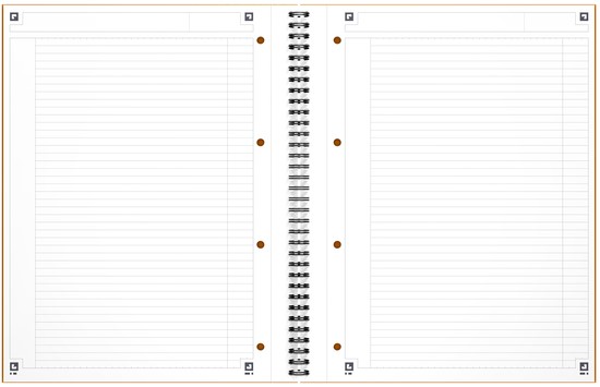 Spiraalblok Oxford International Notebook A4 lijn 80v