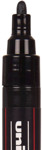 Verfstift Posca PC5M medium 8-delig assorti