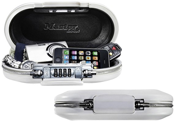 Draagbare kluis Master Lock Safe space wit