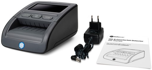 Valsgelddetector Safescan 155S automatisch zwart