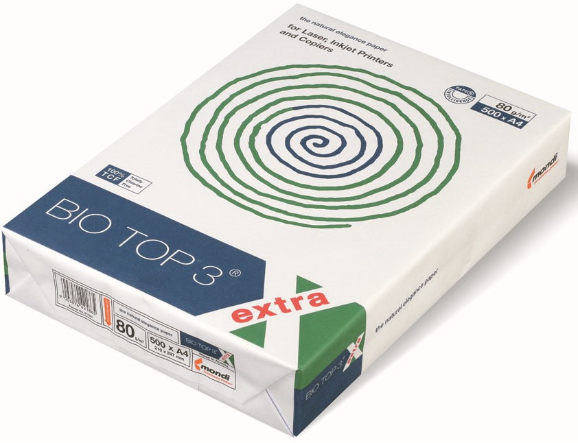 Printpapier Biotop A4 80 grams Naturel 500 vel