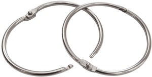 Klikring metaal rond model 40mm