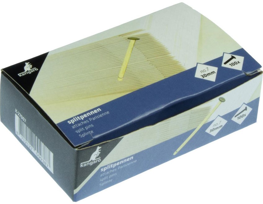 Splitpen no.4 Kangaro 19mm 100 stuks