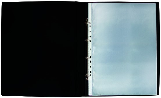 Showtas Quantore A3 11-gaats PP 0,08mm generfd staand 10 stuks