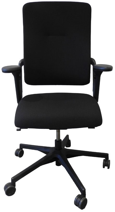 Bureaustoel Nowy Styl Xenium Basic rug en zitting zwart