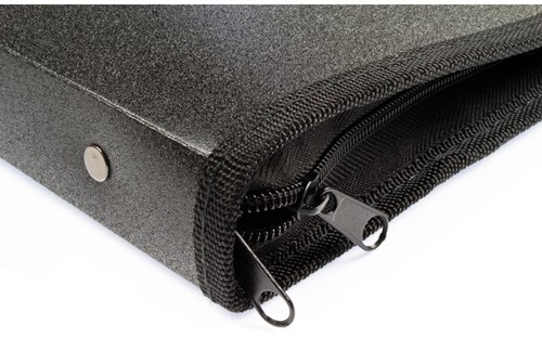 Tekenmap A3 plastic met handvat zwart