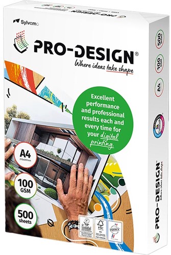 Printpapier Pro Design A4 100 grams wit 500 vel