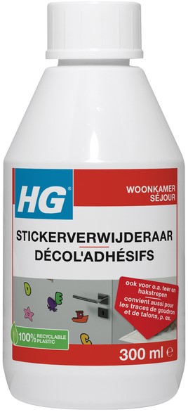 Stickerverwijderaar HG woonkamer flacon 300ml