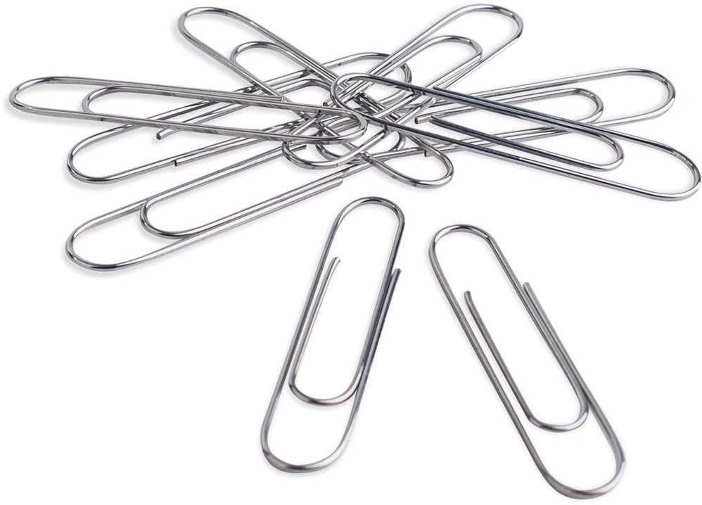 Paperclip Kangaro 75mm verzinkt 100 stuks