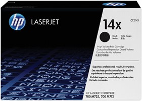Toner HP CF214X 14X kleur zwart
