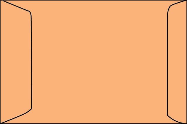 Akte envelop Quantore EC4 240x340mm bruinkraft 250 stuks