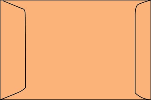 Akte envelop Quantore EC4 240x340mm bruinkraft 250 stuks