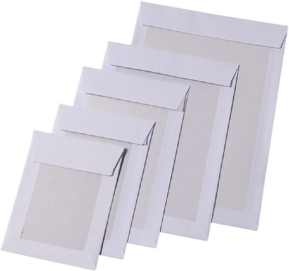 Bordrug envelop EB4 262x371mm wit zelfklevend verpakt per doos van 100 ...
