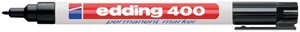 Permanent marker Edding 400 1mm zwart