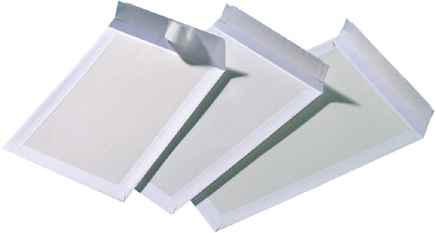 Bordrug envelop EB4 262x371mm wit zelfklevend verpakt per doos van 100 ...