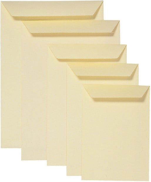 Akte envelop Quantore EB4 262x371mm cremekraft 250 stuks
