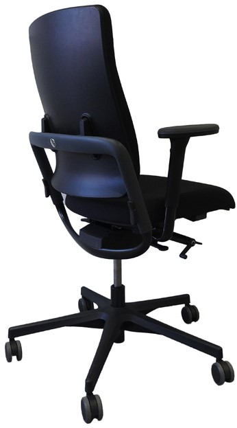 Bureaustoel Nowy Styl Xenium Basic rug en zitting zwart