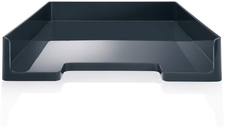 Brievenbak Sigel Eye Style A4 donkergrijs